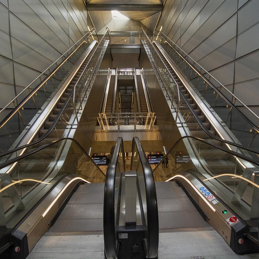 Escalators & Moving Walkways - VM Elevators - Lift and Escalator Repair and Maintenance London UK