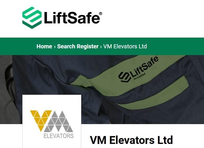 VM Elevators | LiftSafe Member