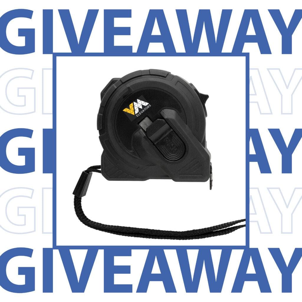 Professional Engineers Day | Win a branded 5M Measuring Tape!